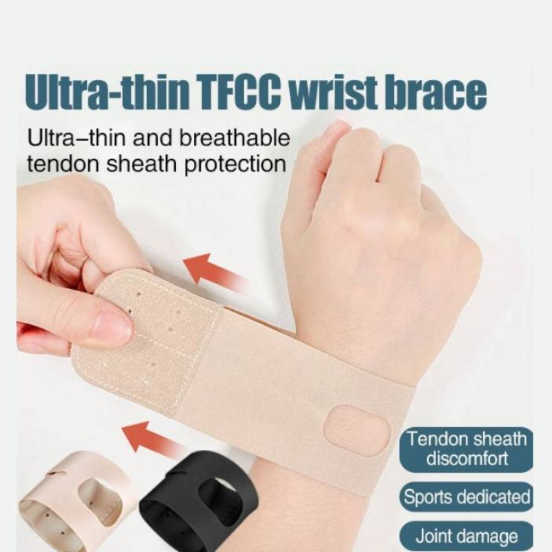 1 PCS Adjustable Support Wrist Brace For TFCC Tear Triangular Fibrocartilage Injuries Ulnar ...