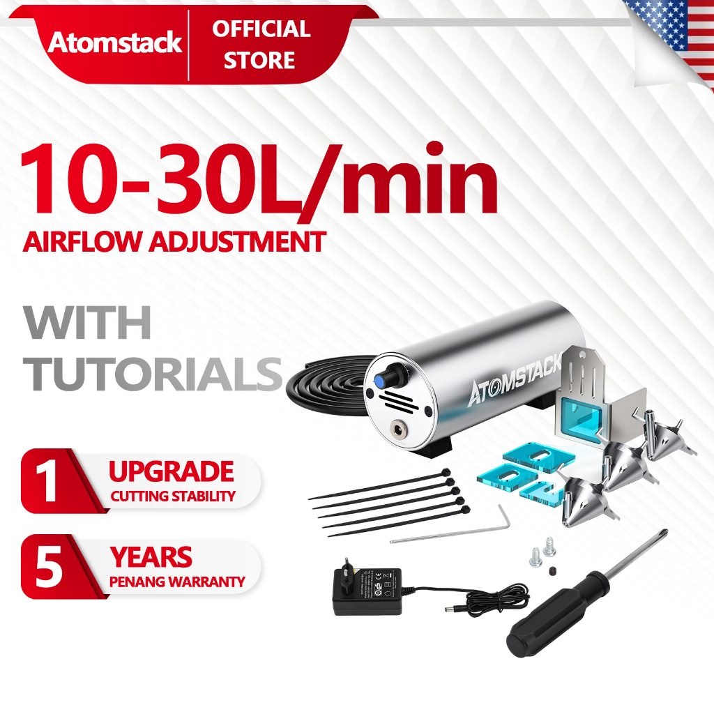 Atomstack Air Assist Set For Laser Engraver Engraving Cutting Machine ...