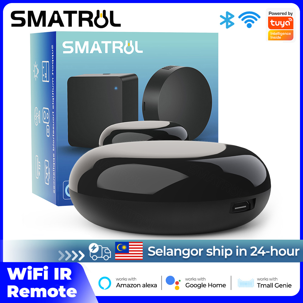 SMATRUL Smart IR Remote Control WiFi IR Blaster Controller Universal ... SMATRUL Smart IR Remote Control WiFi IR Blaster Controller Universal ...