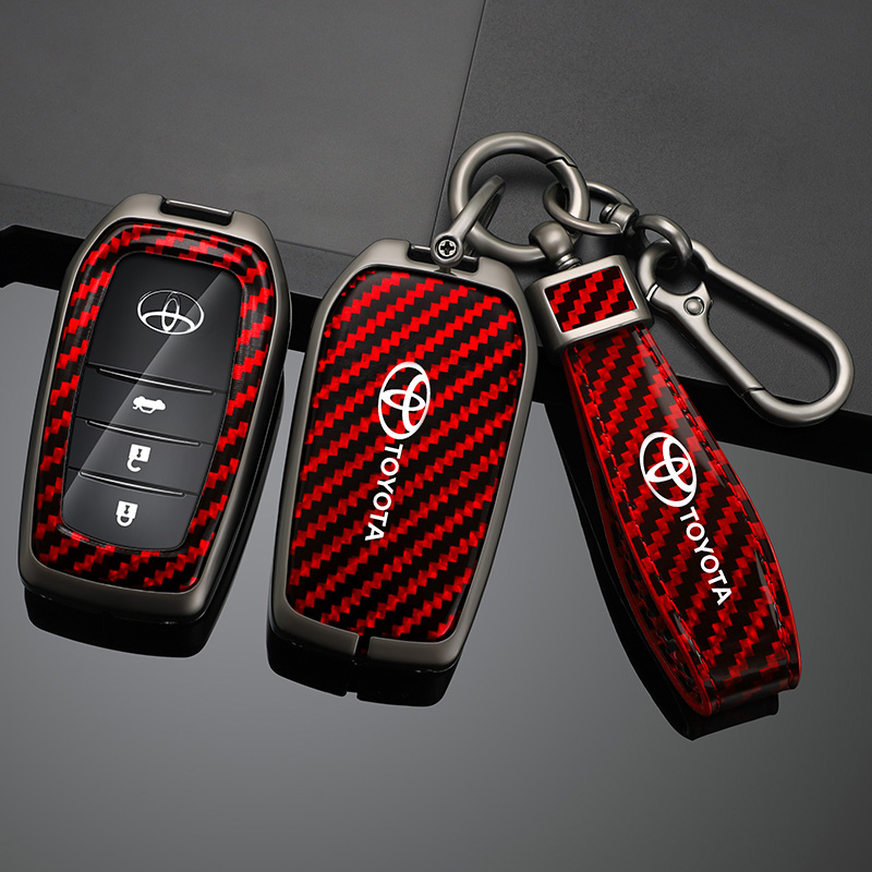 For Toyota Fortuner RAV4 Crown Hilux Camry Land Cruiser Prado Carbon ...