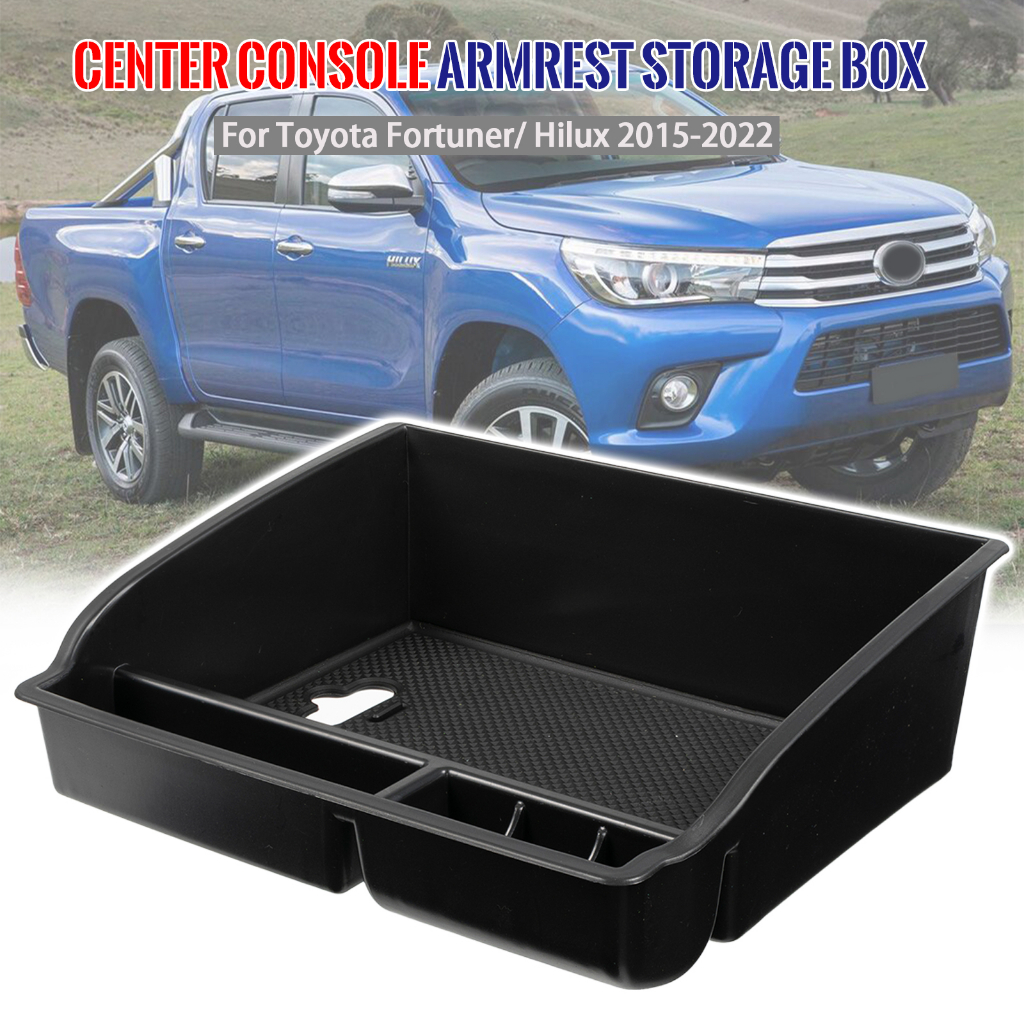 For Toyota Hilux 2015-2019 2020 2021 2022 Car Central Armrest Storage ...