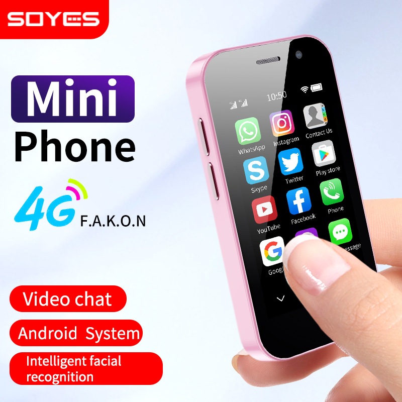 Mini 4G Smartphone K99, 3“ Mobile Phone, Dual SIM, Face Recognition, GPS, OTC,Google Play ...