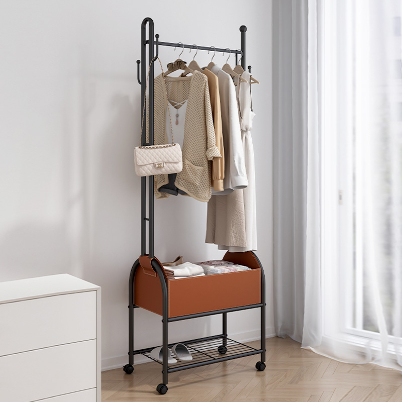 Leather hanging hanger bedroom Langling room Furnishing storage ...