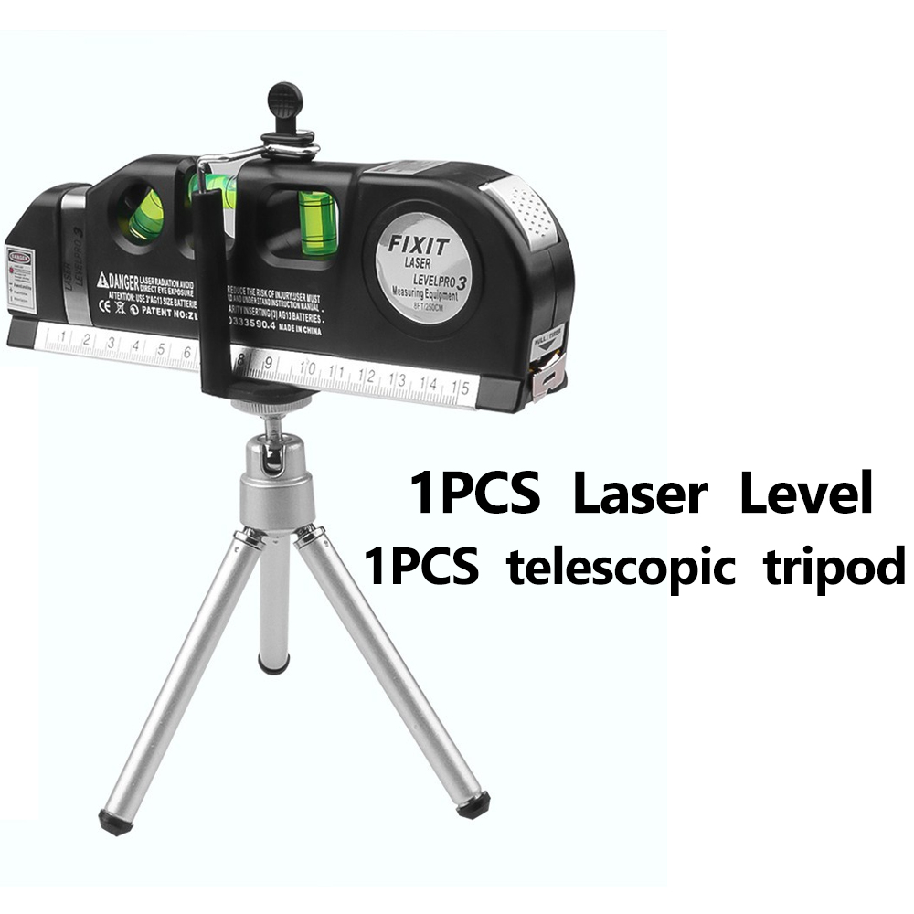 【Byshow】🔥Malaysia In Stock🔥4 in 1 Infrared Laser Level With Tripod ...