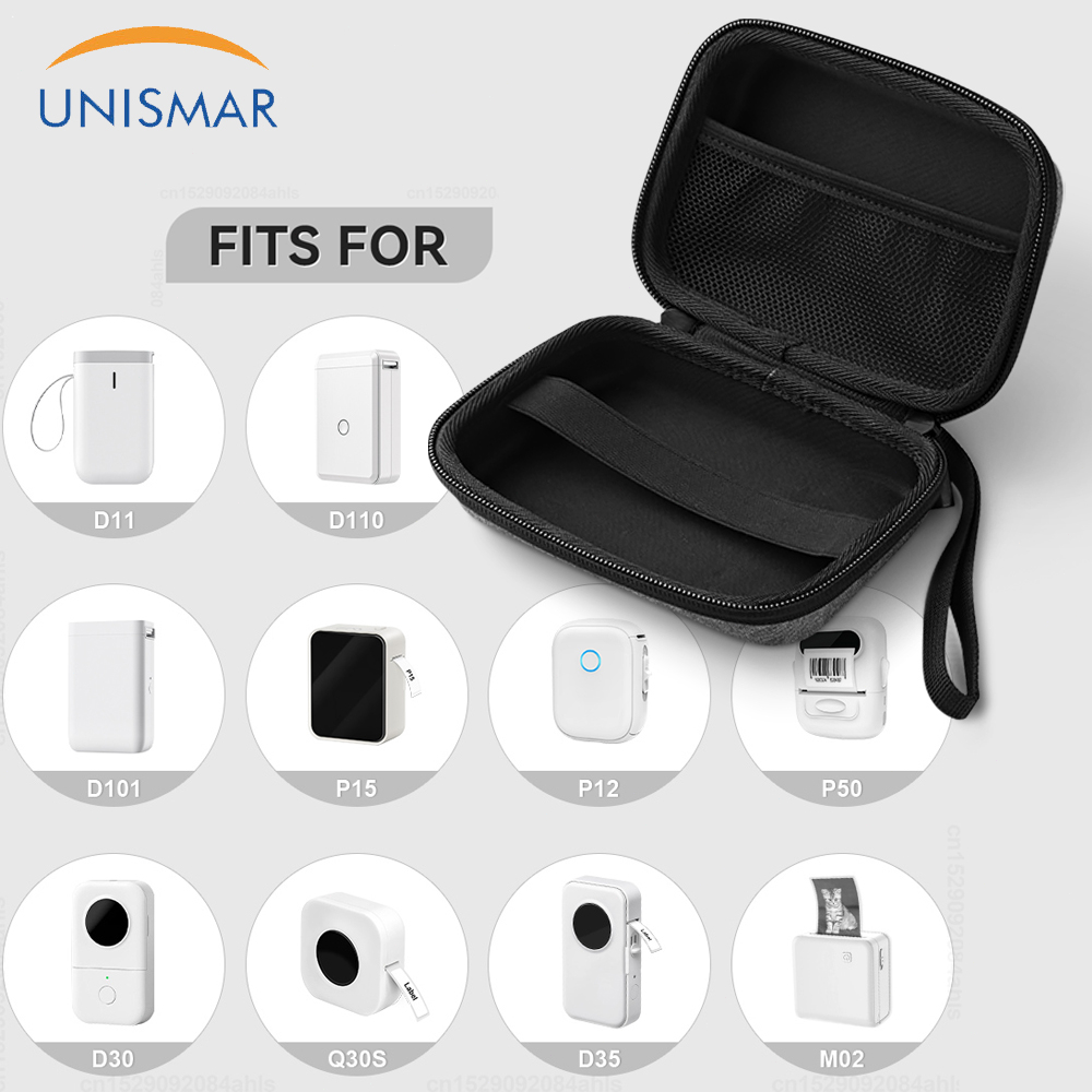 Protective Case Storage Bag Box - 16*11*6cm - Fits for Niimbot D11 D110 ...