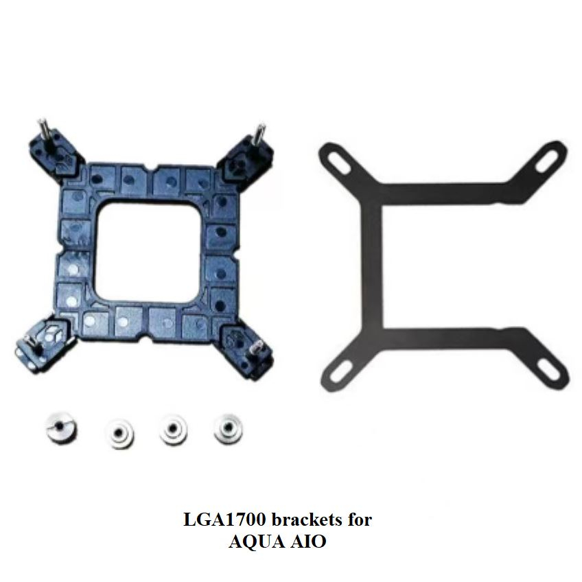 COUGAR brackets for AIO AQUA to support LGA17xx/115x/1200/AM4 mounting ...