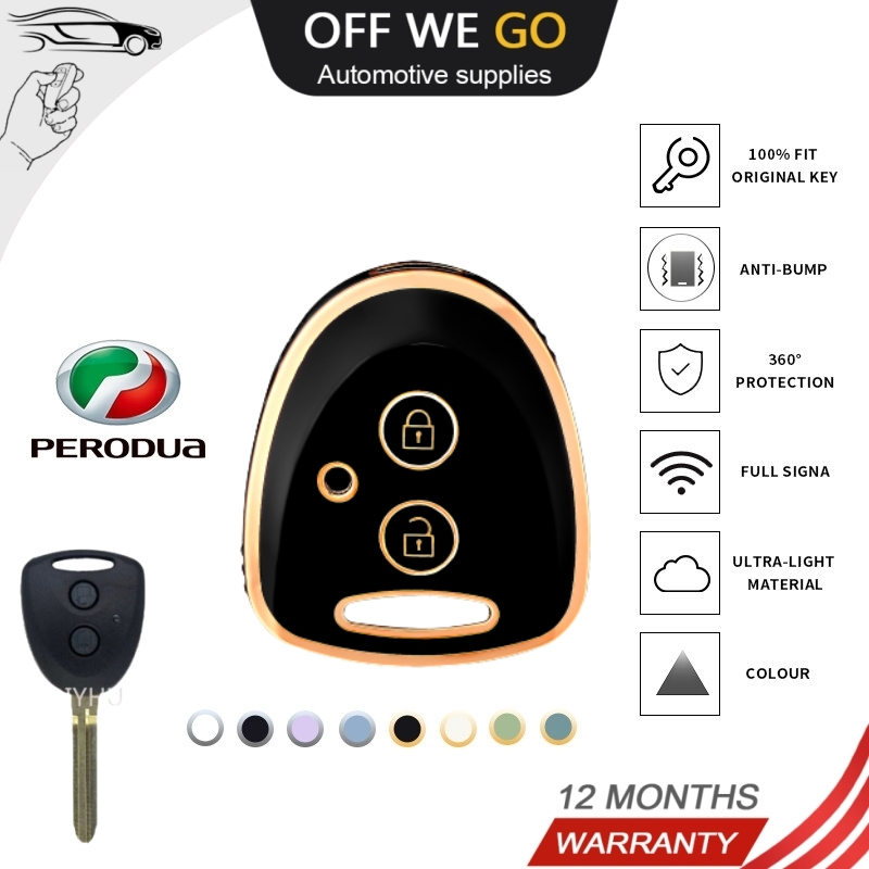 Perodua Bezza AXIA 2023 G / AXIA 2014 GXTRA Car Key Cover TPU Sarung ...