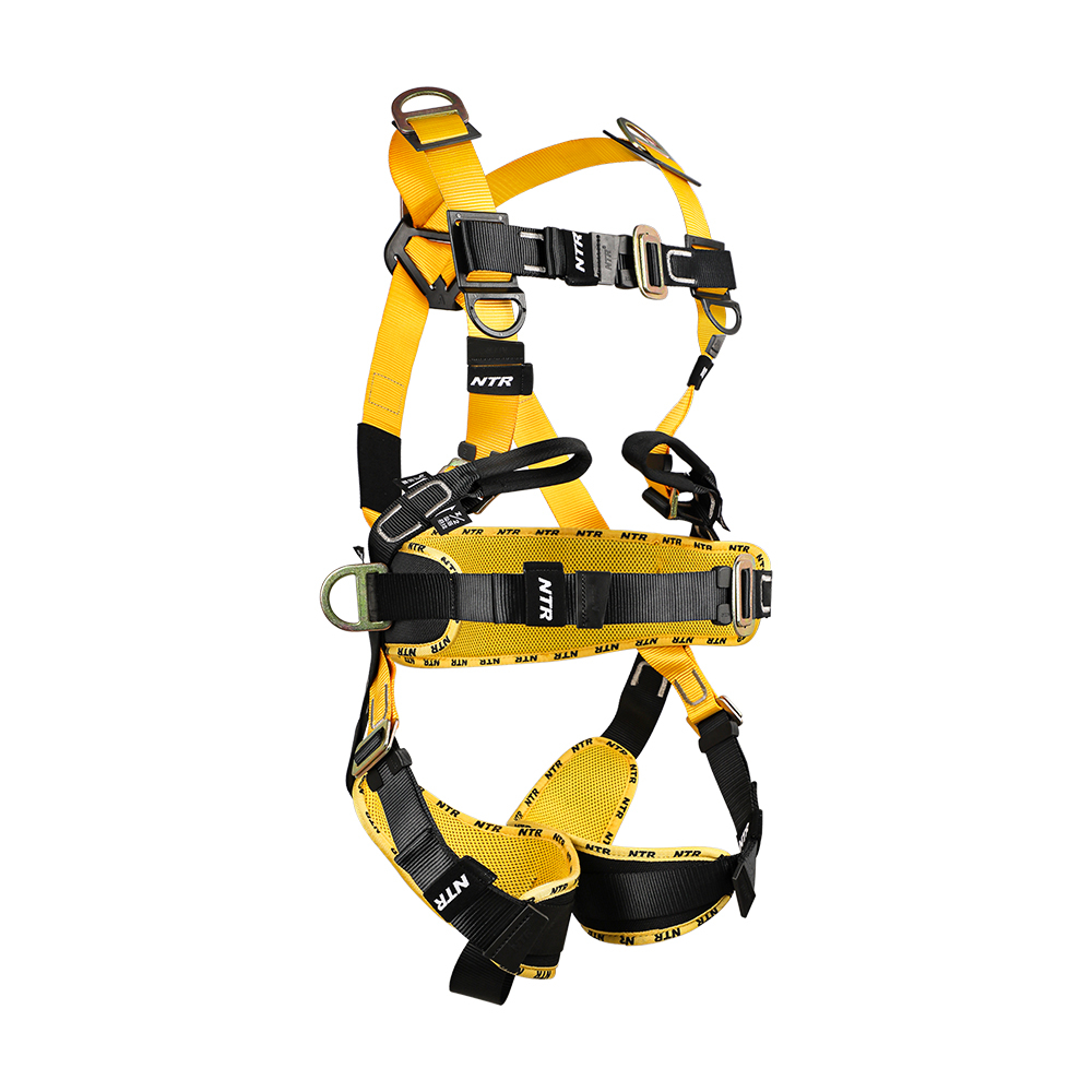 Full Body Harness for Fall Arrest Work Positioning Travel Restraint ...