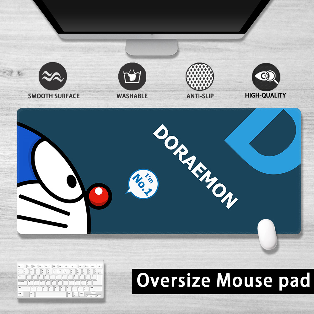 Doraemon Mouse pad | Extended Gaming Mousepad | Waterproof Non-Slip ...