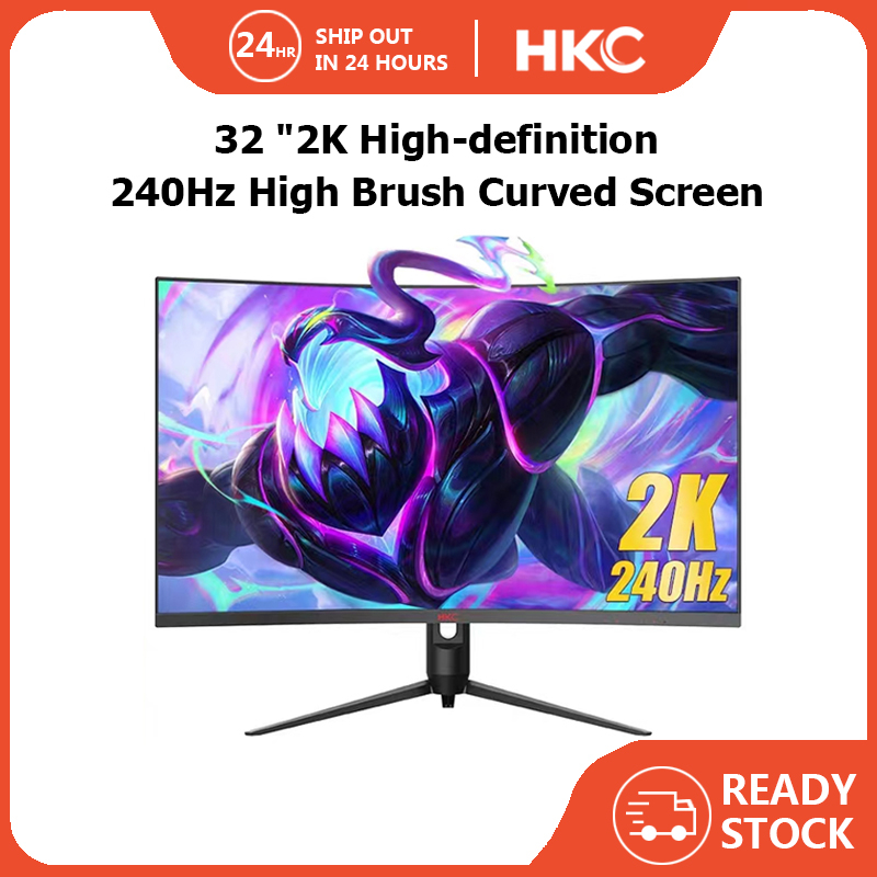 HKC Monitor CG321QK 32 inch 2K240HZ Curved Esports Display Desktop ...