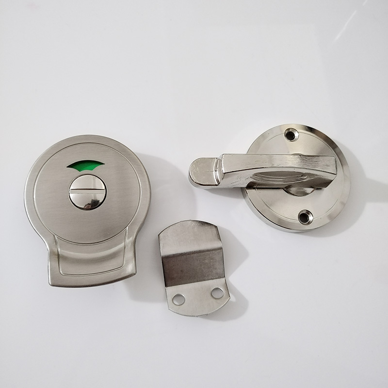 High Quality Zinc Alloy Toilet Door Lock Toilet Partition Door Handle ...