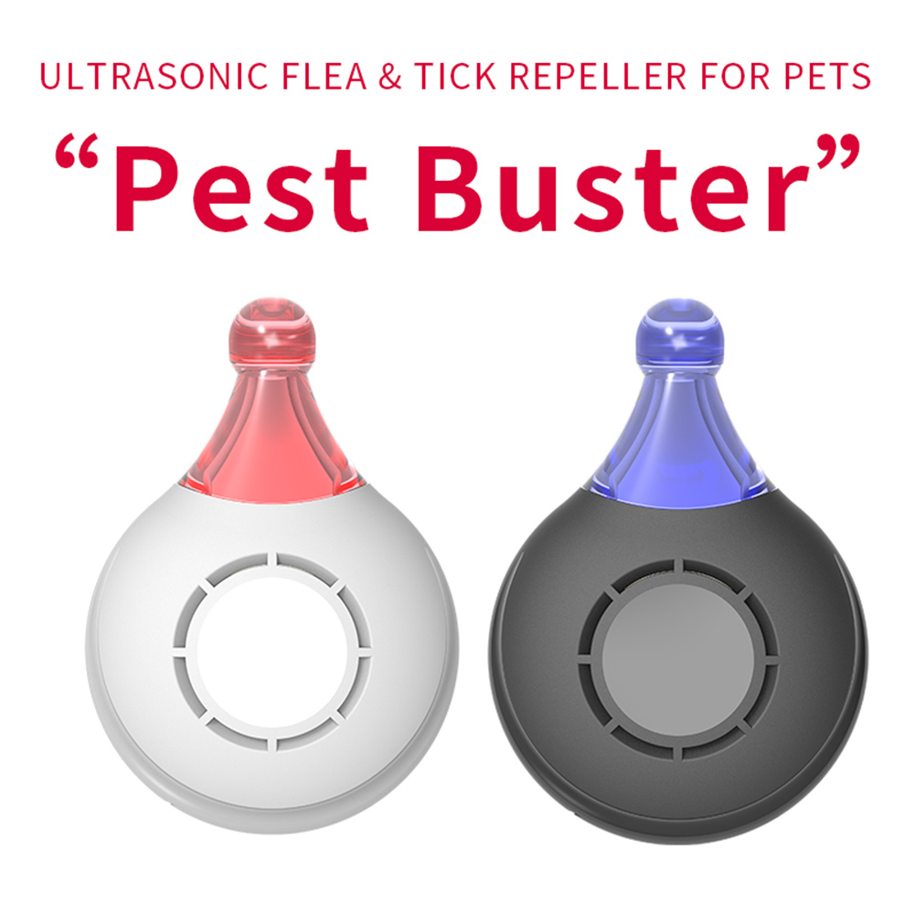 Ultrasonic Pest Reject Fleas Tick Lice Repeller Anti Bug Insect ...