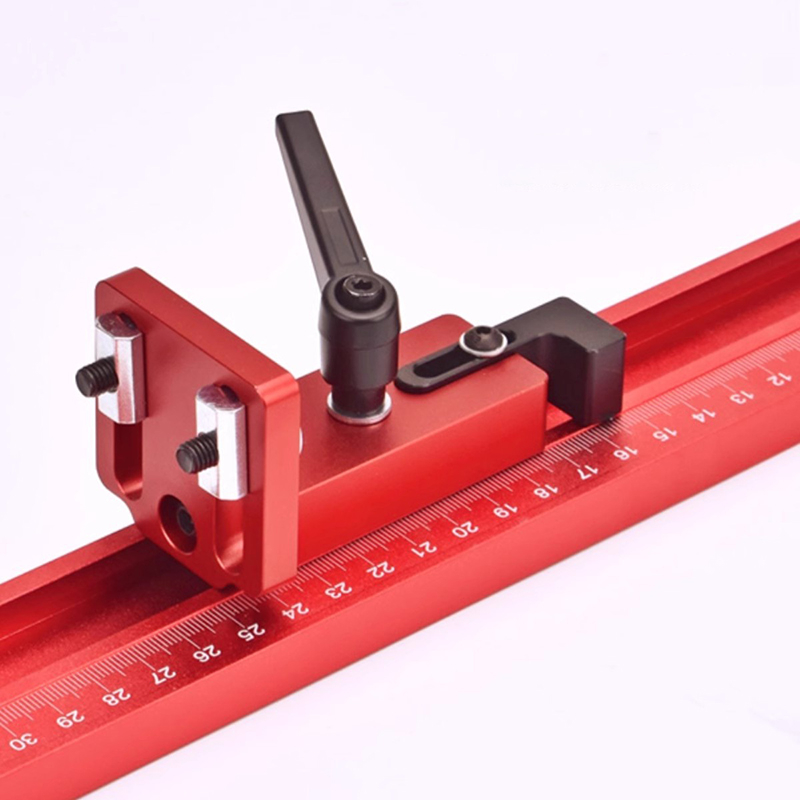 Woodworking T-track Stop T-Slot Limiter Aluminium Miter Track Fence ...