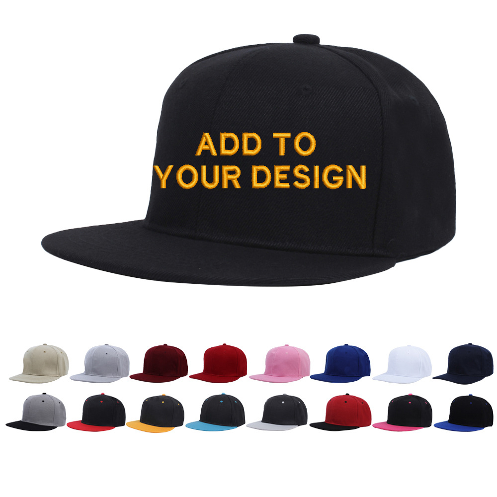 Customized Hat Hip Hop Straight Brim | Shopee Malaysia