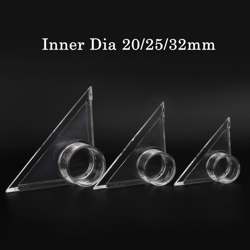 1PC 20/25/32MM Acrylic Duckbill Connector Aquarium Fish Tank Pump ...