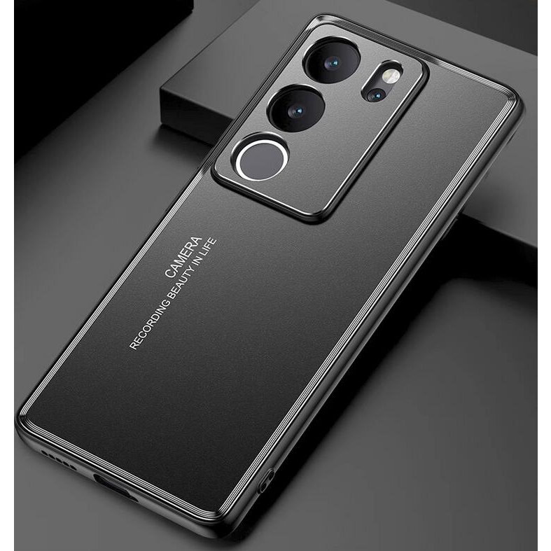 VIVO V29 5G Hard Case Shockproof Metal Matte Anti-fingerprint Camera ...