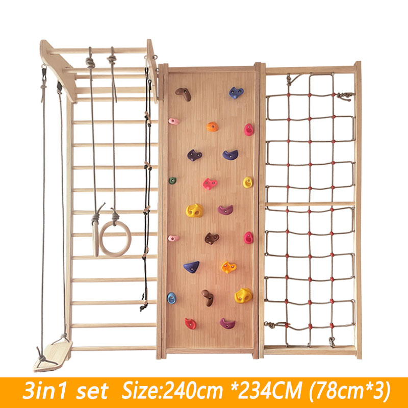 Children's Indoor Climbing Wall Climbing Wall Kid's Home Climbing Board ...