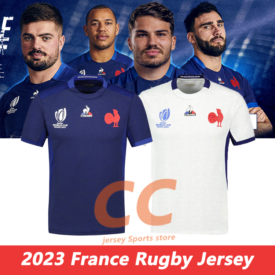 France 2023 World Cup rugby jersey Mens Rugby Sports T-Shirt | Shopee ...