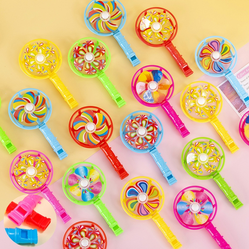 Colorful Whistle Windmill / Children's Classic Whistle Toys ...