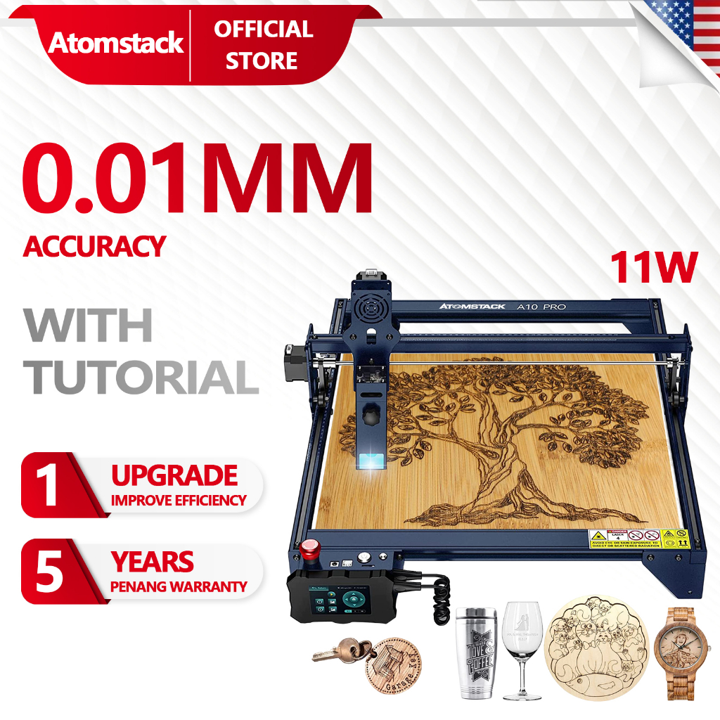 Atomstack A10 Pro Laser Engraver Desktop DIY High Precision Large ...