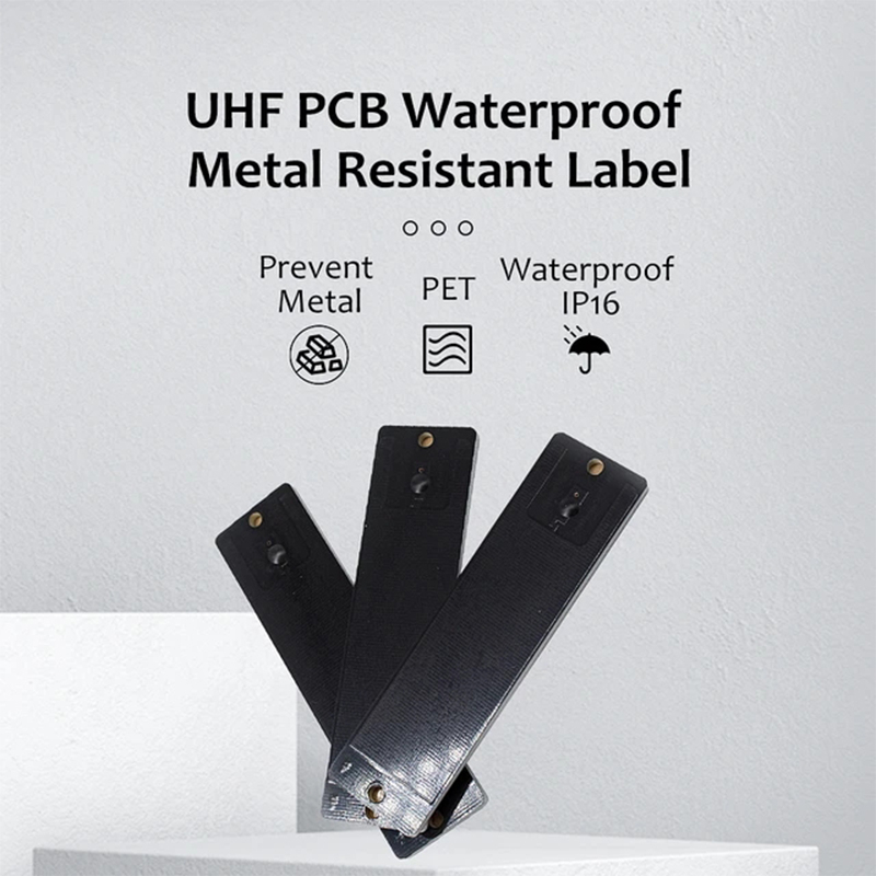 10pcs Waterproof Long Range Anti-Metal UHF Pet Label RFID 860~960MHz ...