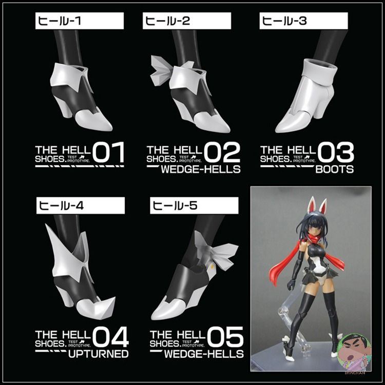 SH STUDIO 1/12 SP38 MEGAMI DEVICE High heel Resin Garage Kits Retrofit ...