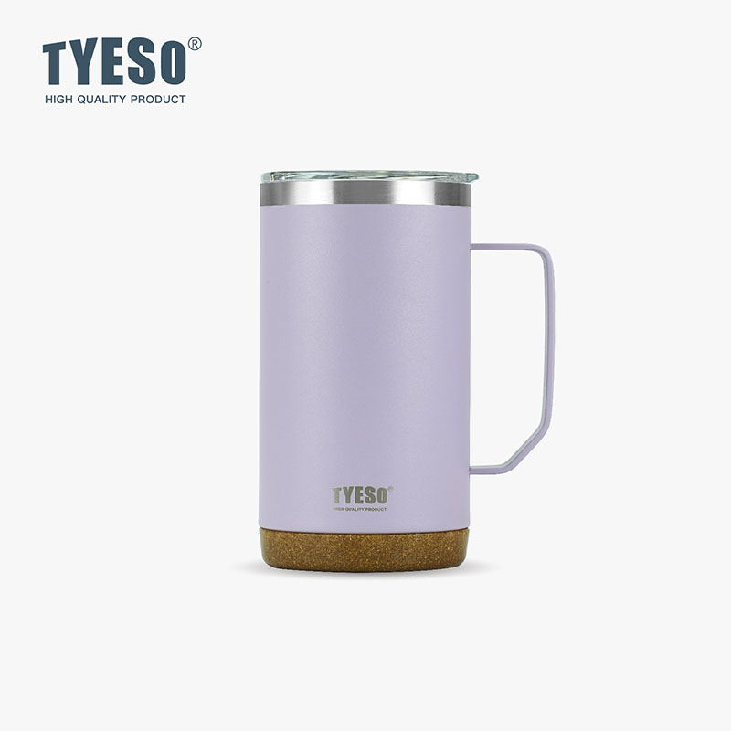 TYESO TS-8836/TS-8837 530ml/710ml 304 Stainless Steel Thermos Tumbler Bottle With Handle ...
