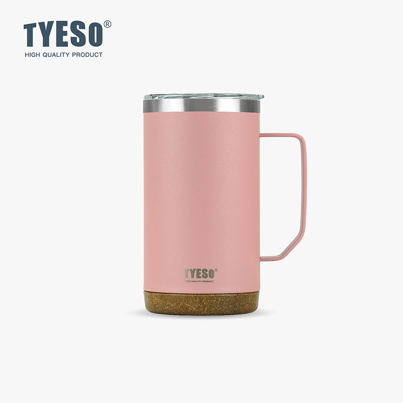 TYESO TS-8836/TS-8837 530ml/710ml 304 Stainless Steel Thermos Tumbler Bottle With Handle ...