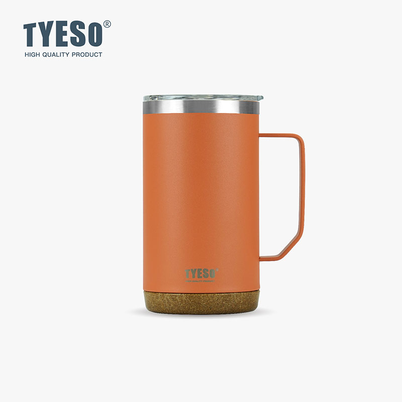 TYESO TS-8836/TS-8837 530ml/710ml 304 Stainless Steel Thermos Tumbler Bottle With Handle ...