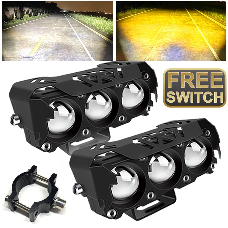 New Super Bright 12v 24v Universal Laser Cannon Plug-In Fisheye Fog ...