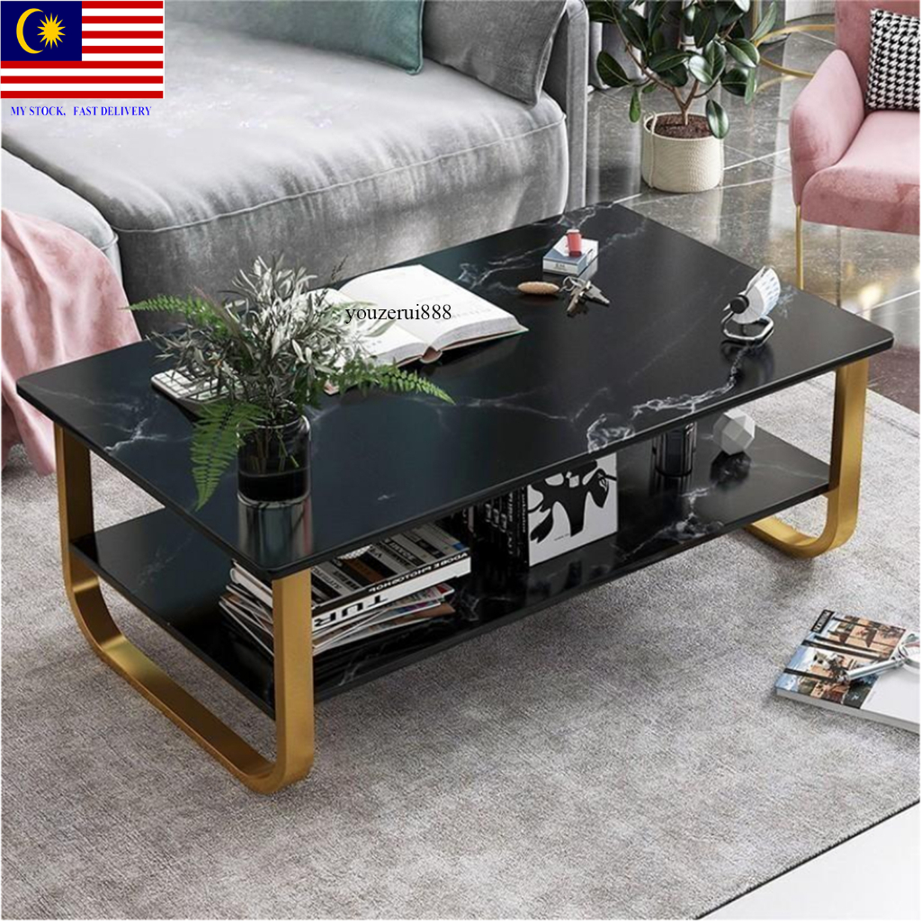 Console Dining Coffie Table Sofa Corner Floor Table Marble Grain Book ...