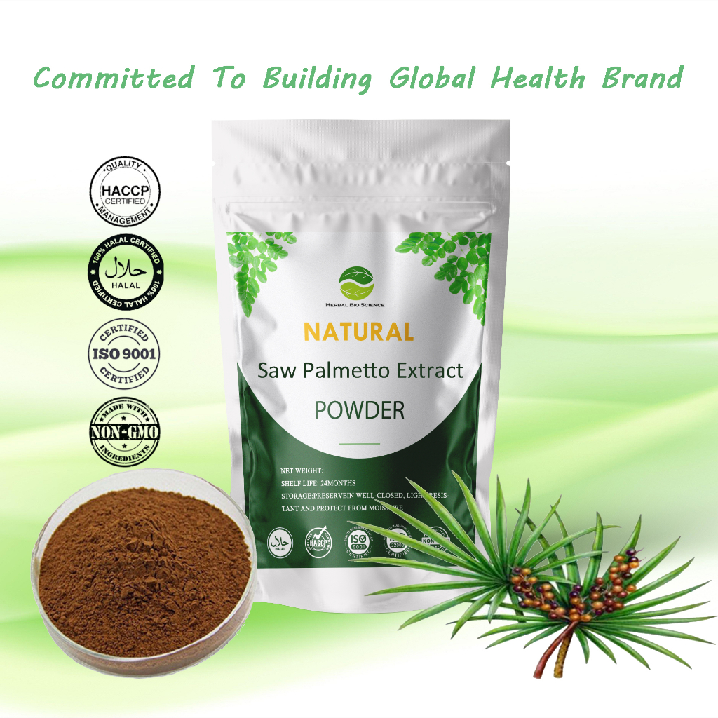 【Natural】Saw Palmetto Extract Powder/Relieve urinary system problems ...