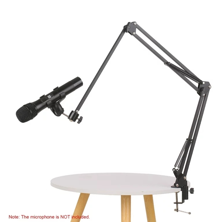 Condenser microphone stand desktop folding portable cantilever stand k ...