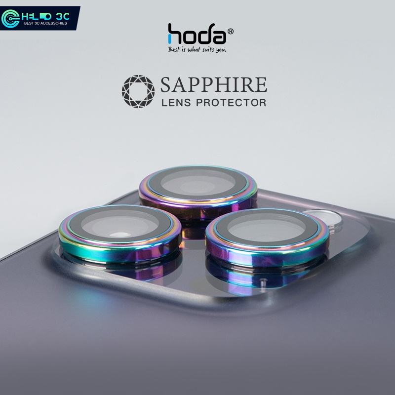 Hoda Sapphire lens glass compatible for iPhone 16/15/14/13 camera ...