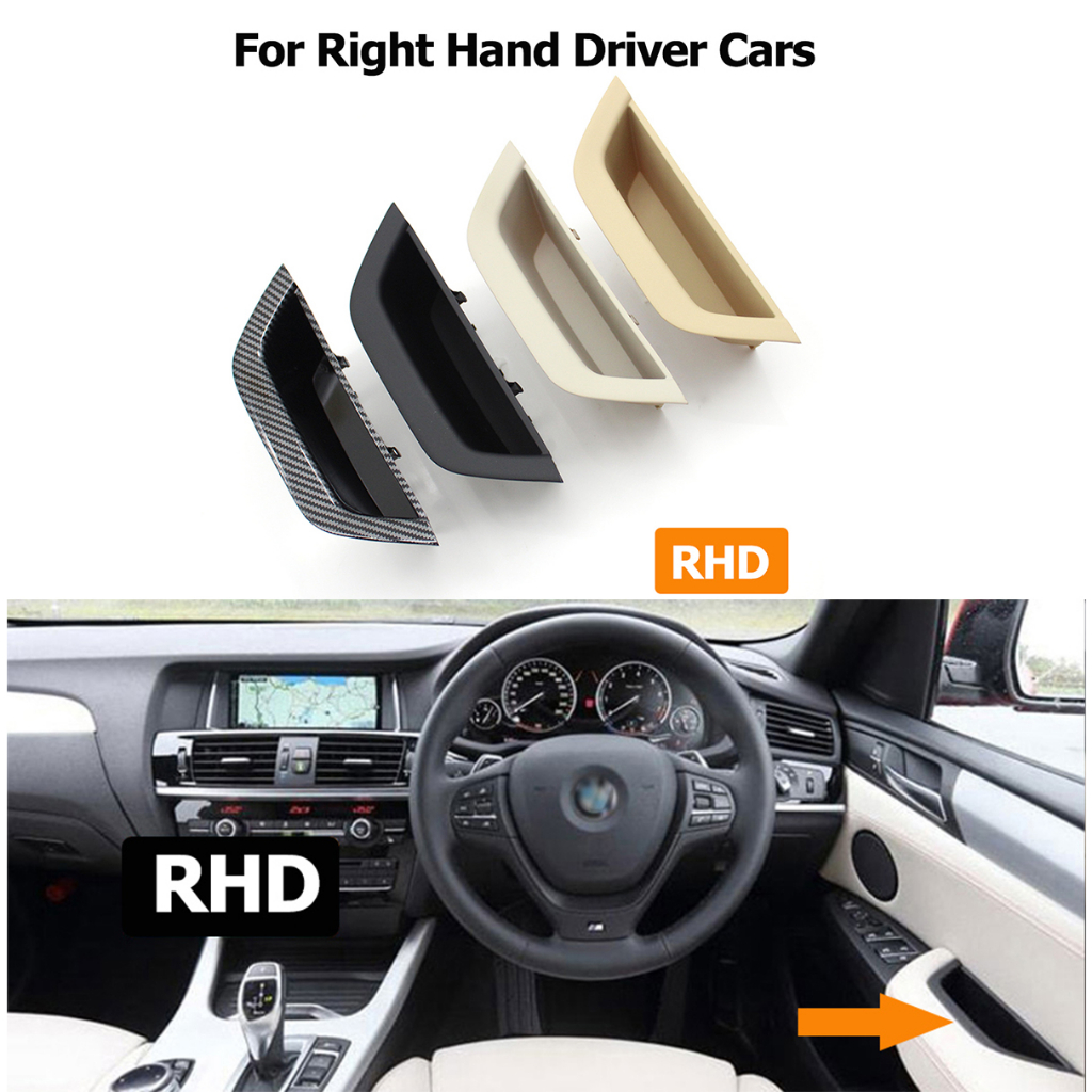RHD Interior Driver Door Pull Handle Armrest Panel Storage Box Cover ...