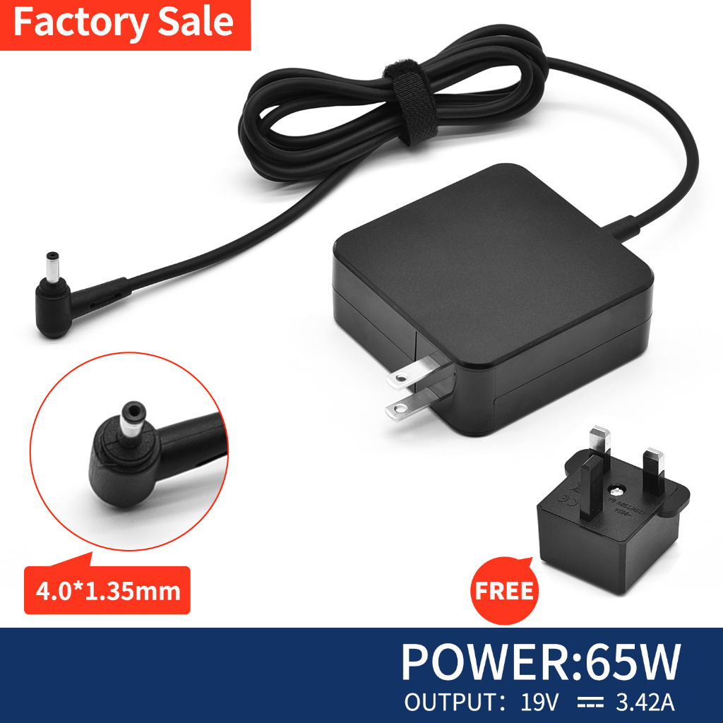 Asus (4.0*1.35) 65W Laptop Charger Ac Adapter ASUS Vivobook F556 F556U ...