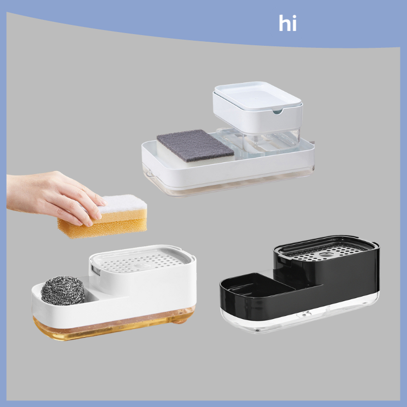 HI HOMES Japanese Kitchen Detergent Press Type Liquid Outlet Box ...