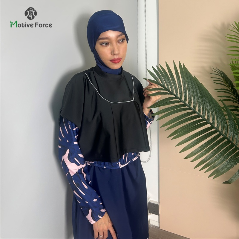 Motive Force Bolero Swimwear - Black/Navy Blue | Shopee Malaysia