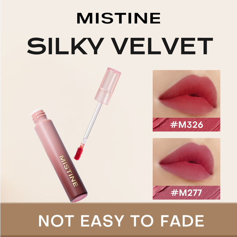 MISTINE Sunset Matte Lip Glaze Lipstick Transferproof Lip Matte Tint ...