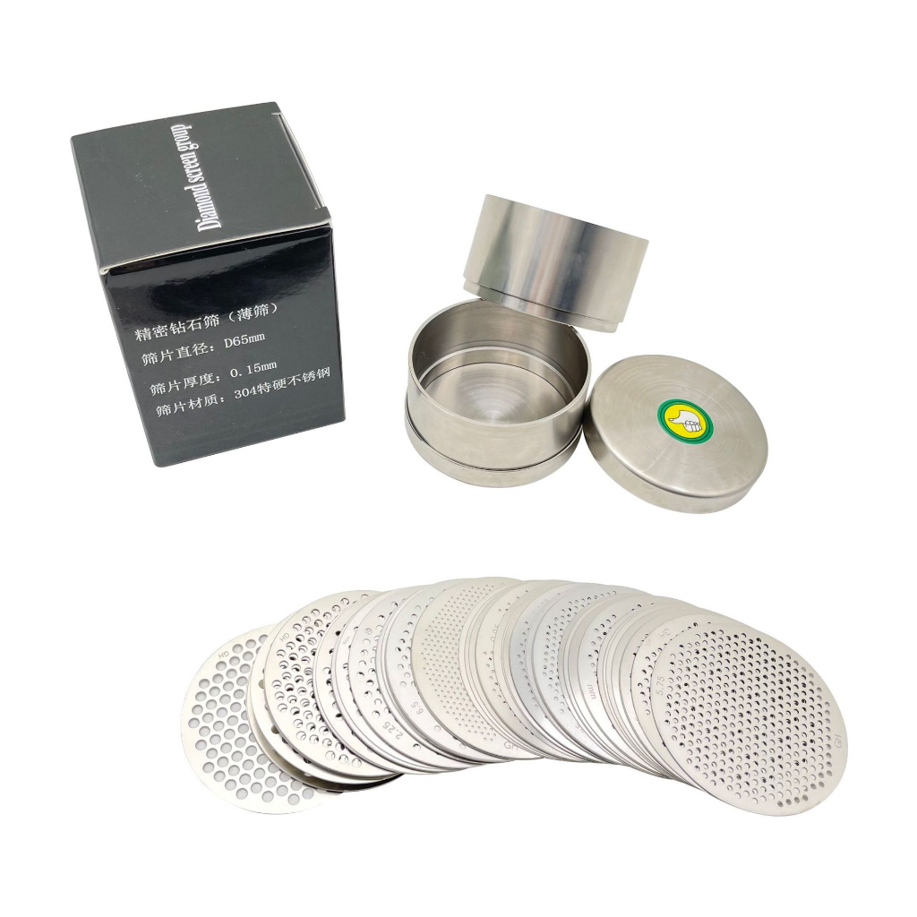 Stainless Steel Diamond Sorting Sieves Sieve Holder Gemstones Pearls ...
