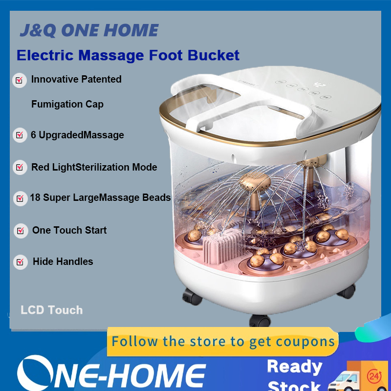 Electric Foot Massage Machine Double Hot Spring Spray Foot Bath Foot ...