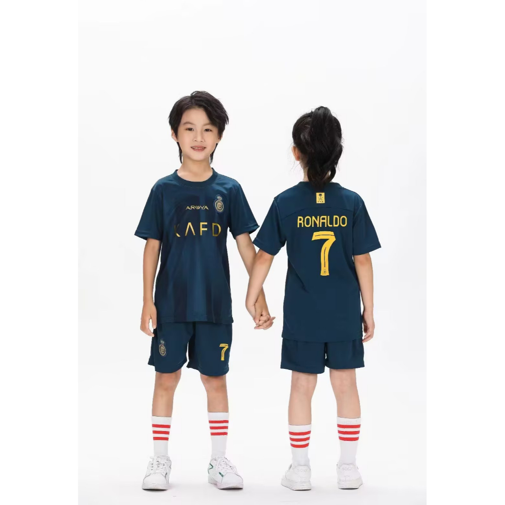 2023-24 Ronaldo Jersey for Kids Football Soccer Uniform | Shopee Malaysia