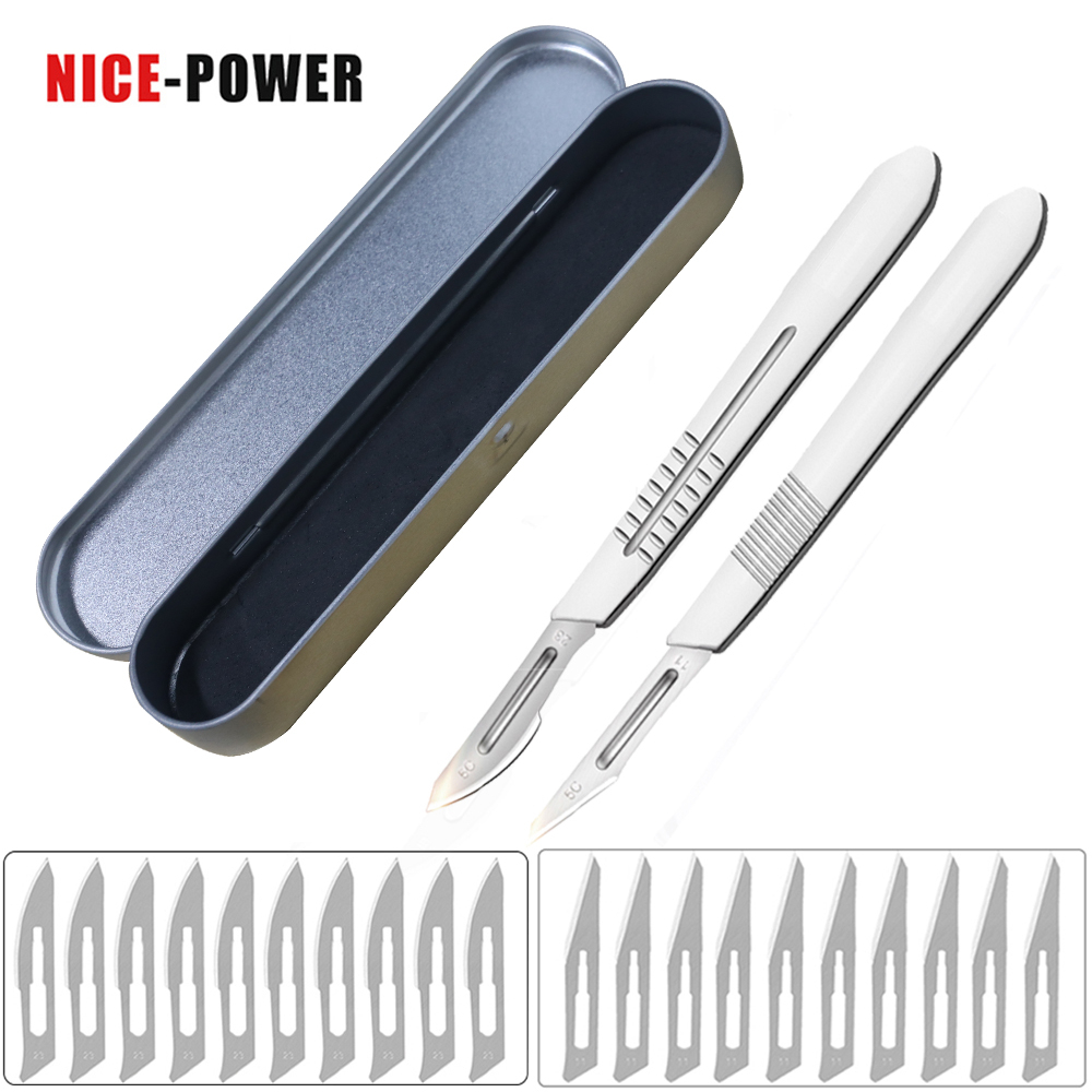 11# 23# Carbon Steel Carving Metal Scalpel Handle Engraving Craft Knive ...