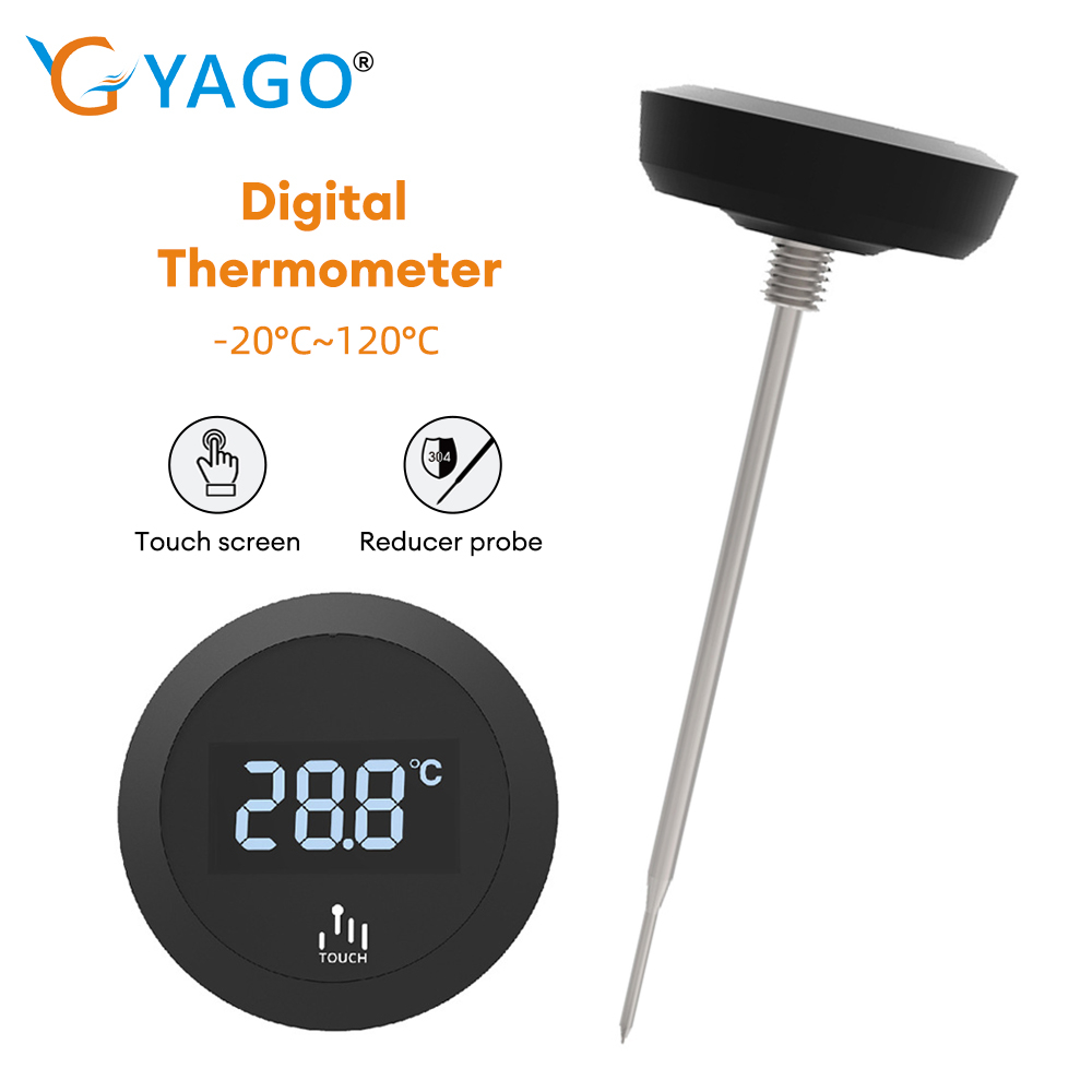 RCYAGO Digital Thermometer Electronic Touch Screen Coffee Maker ... RCYAGO Digital Thermometer Electronic Touch Screen Coffee Maker ...