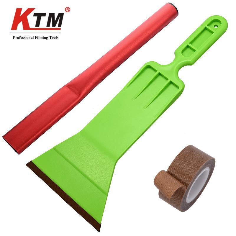 KTM Long Handle Bulldozer Squeegee for Window Tinting Glass PTFE Felt ...