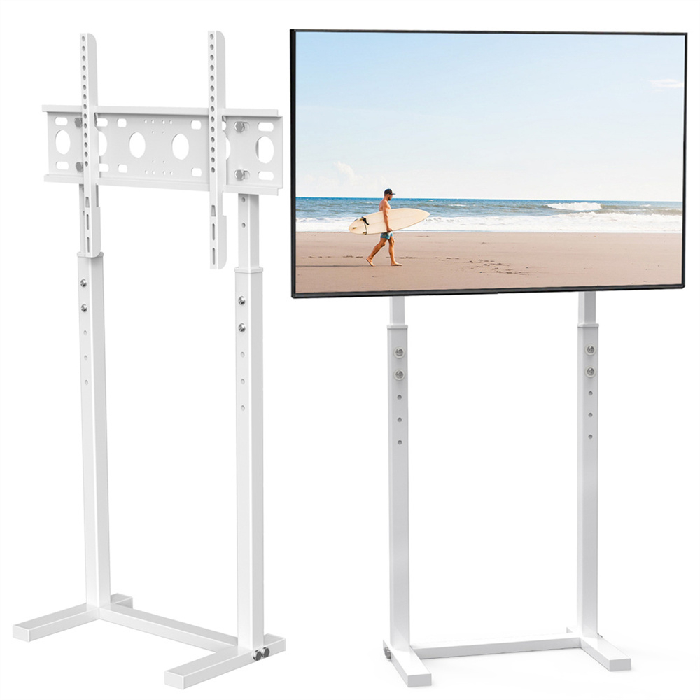 Universal TV Stand Floor Wall stand Ultra Slim Height Adjustable ...