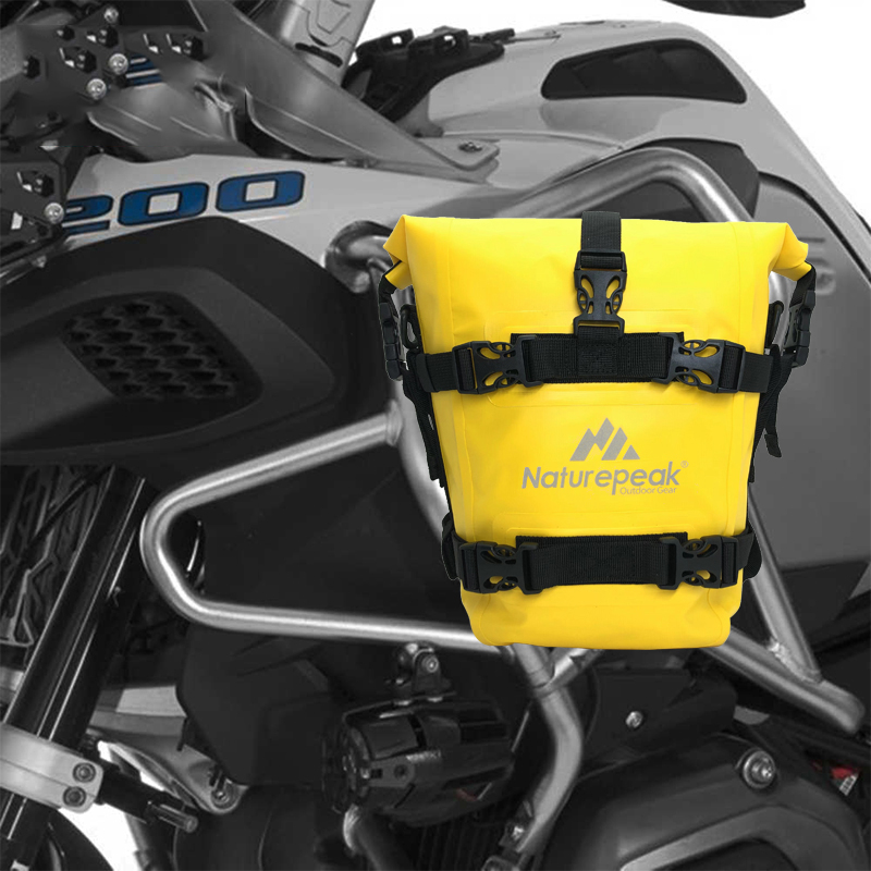 Motorcycle Bag Waterproof 8L Motorcycle Side Frame Bag Motorcycle Crash ...