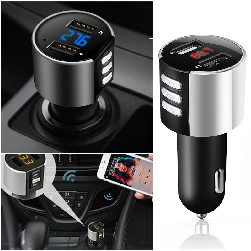 Original !!! [Black]Handsfree USB Wireless Car Mp3 Fm Transmitter ...