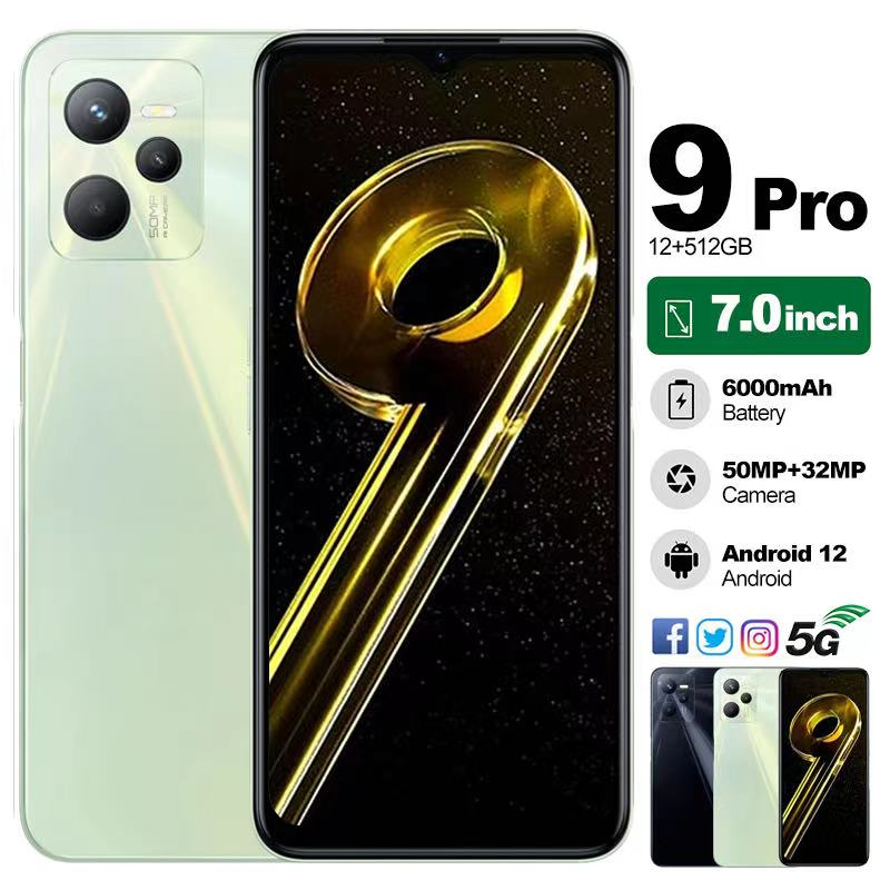 [Realmi 9 Professional Version Memory 12/256 12/512GB 50MP AI Camera ...
