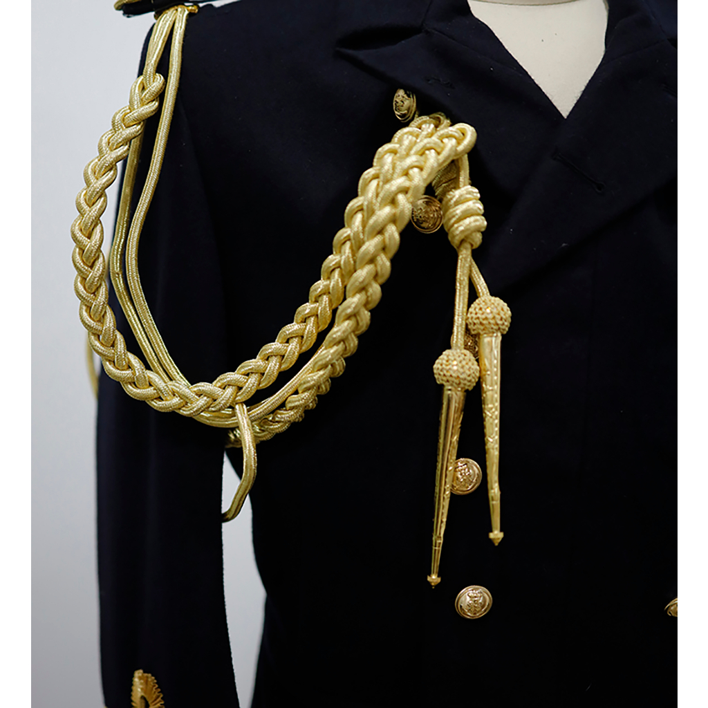 Uniform Bullion Aiguillette Military Costume Aiguillette Mylar Shoulder ...